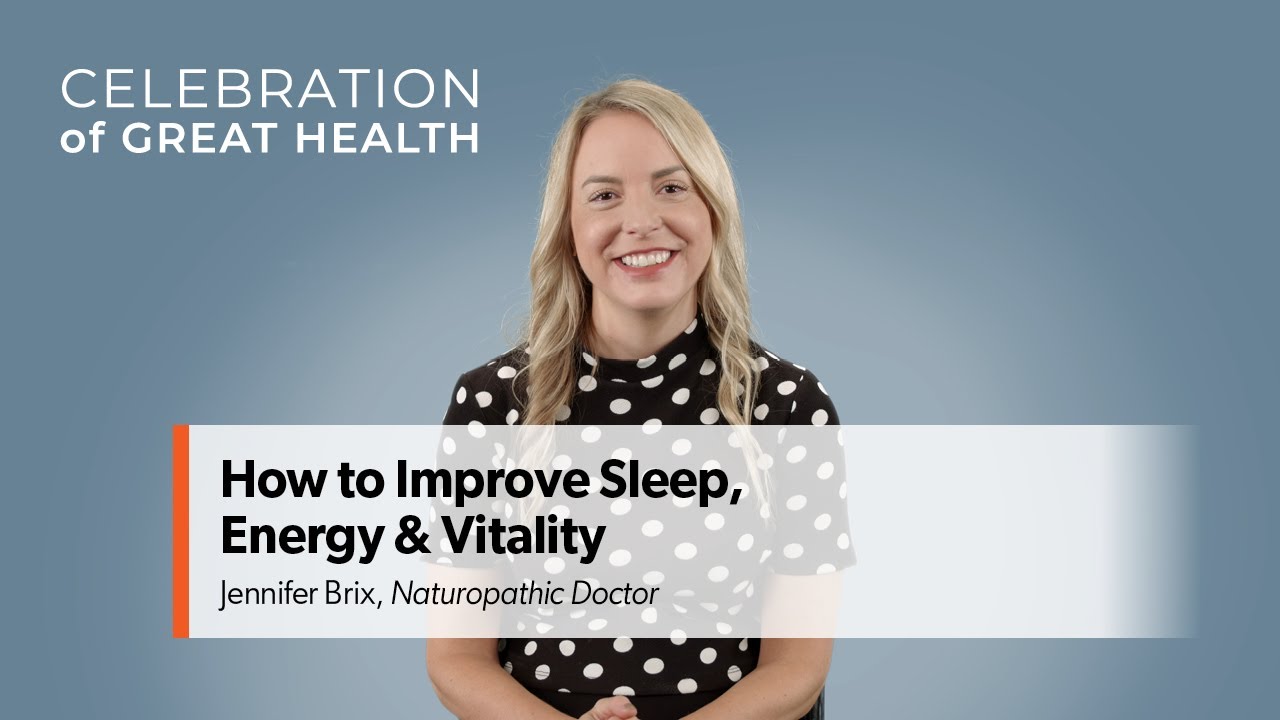How to Improve Sleep, Energy & Vitality with Dr. Jennifer Brix ...