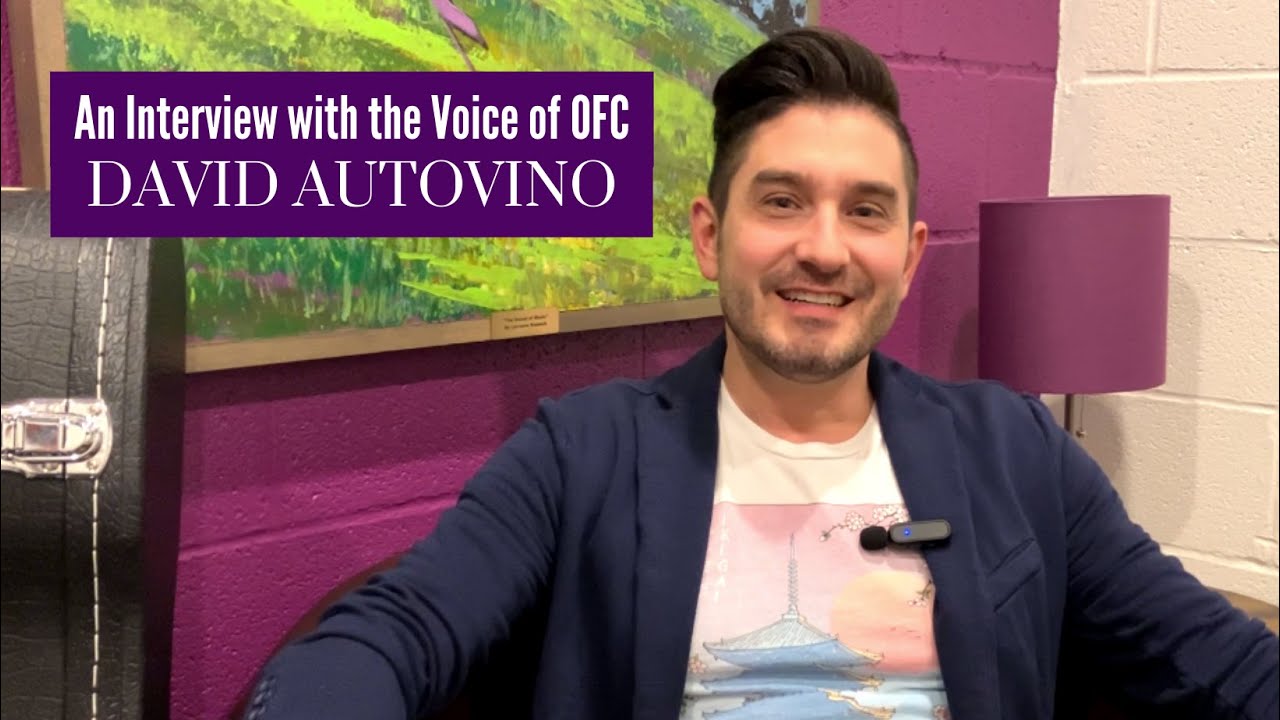 An Interview with the Voice of OFC: David Autovino - YouTube