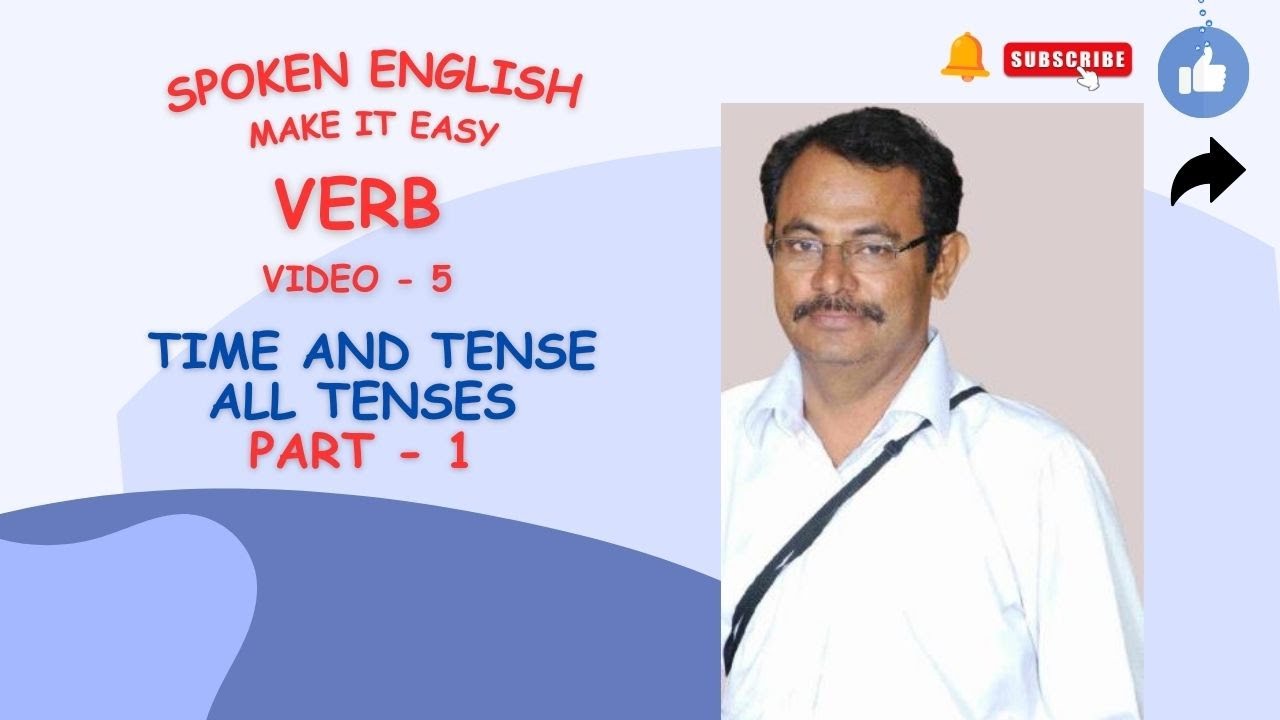 SPOKENENGLISHMAKEITEASY - 5 - Verb Time and Tense Video 5 - YouTube