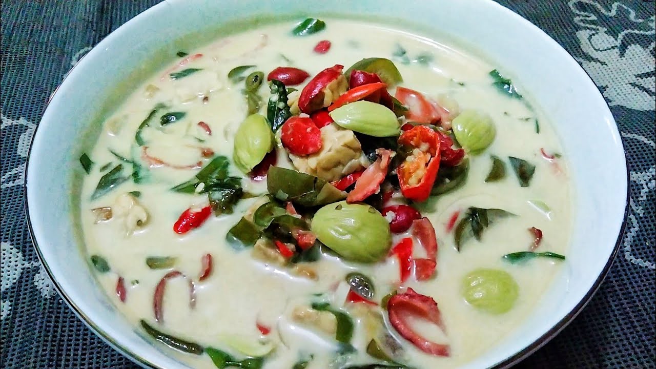 SAYUR LODEH KULIT MELINJO // Sayur Ndeso yang enak dan mantap ...