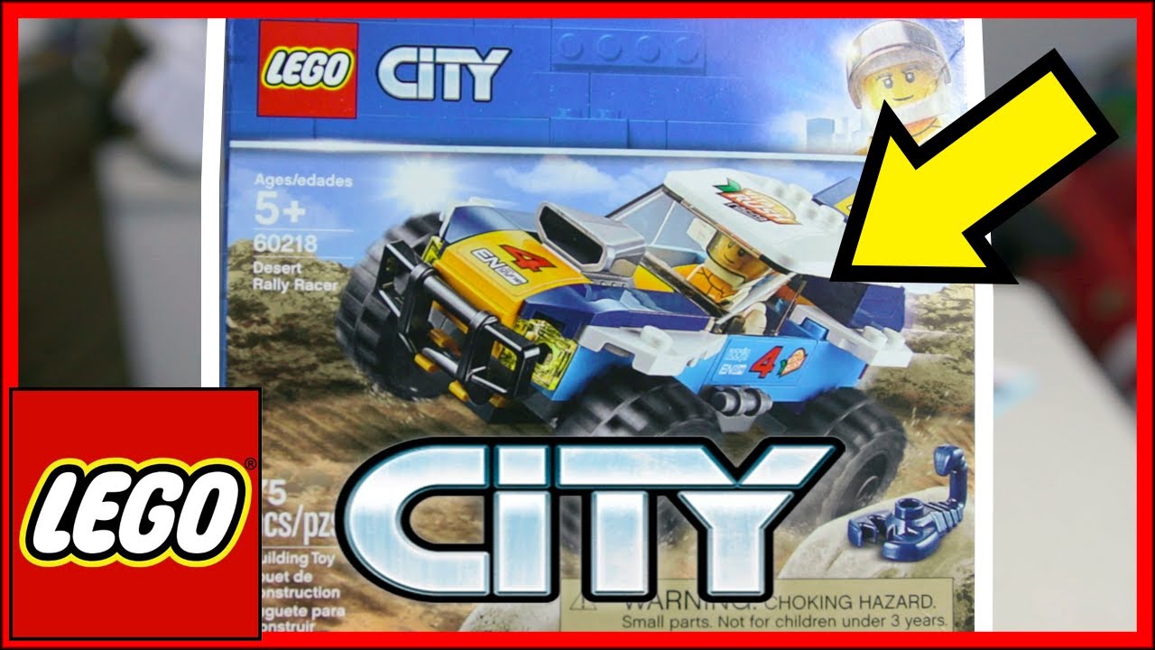 LEGO CITY Desert Rally Racer Unboxing & Let's Build - YouTube