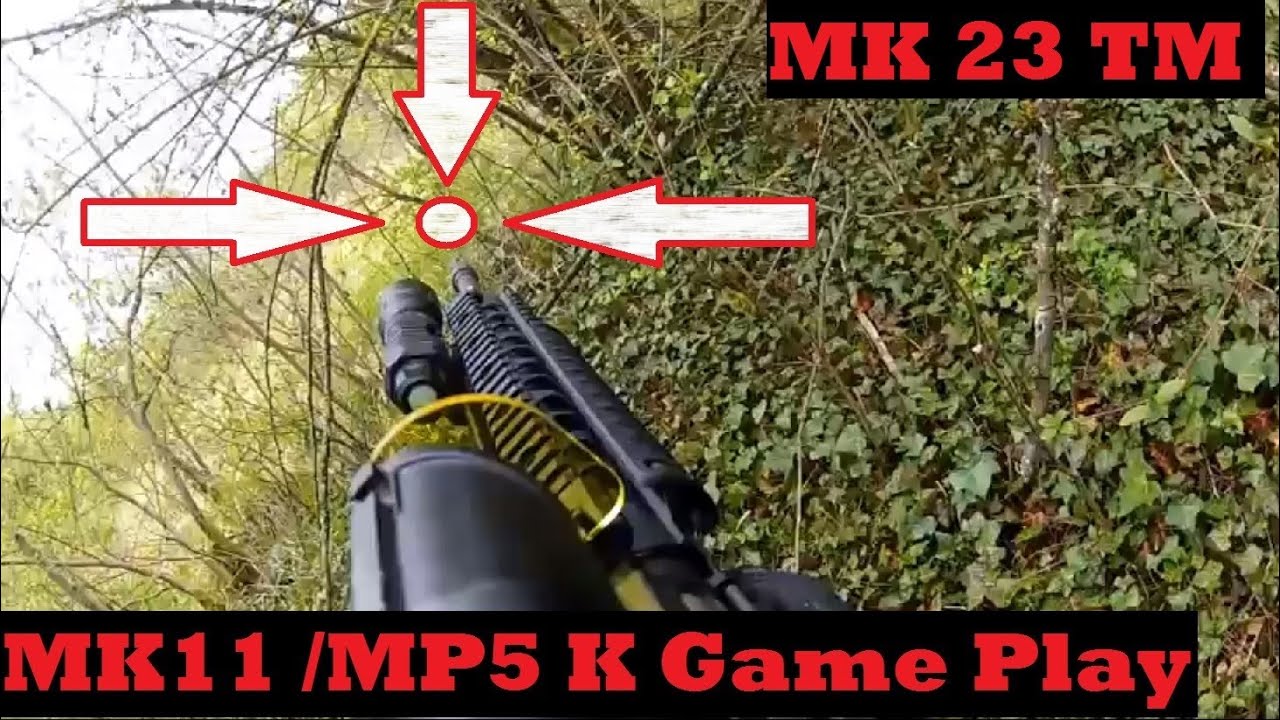 (Airsoft) The Wild Forest ( MK11: VFC SR 15 , MK 23 Tokyo Marui , MP5 K ...