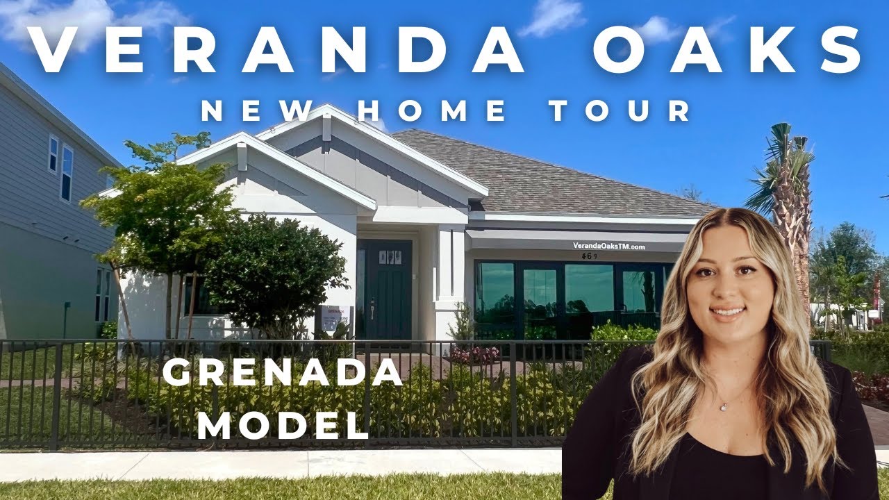 BRAND NEW Model Home in Port St. Lucie with LOW HOA! Veranda Oaks ...