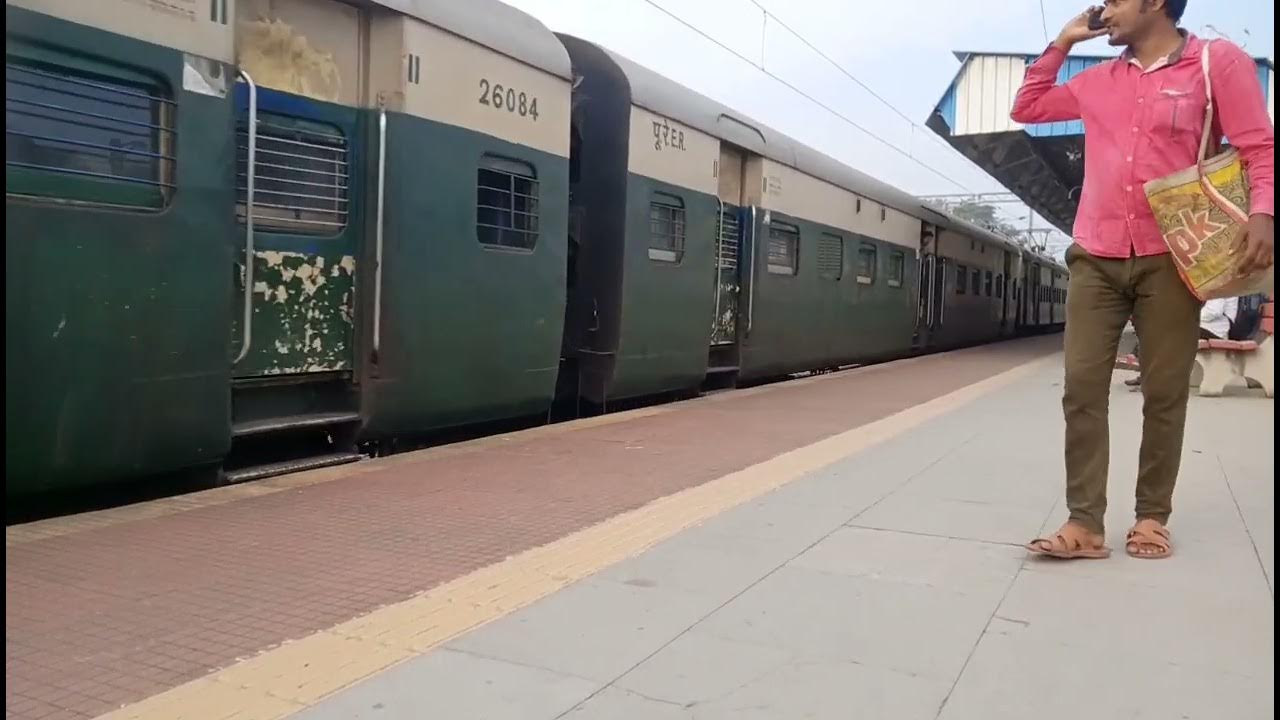 Train Announcement ! 03595 Bokaro Steel City/Purulia/Asansol Memu Passenger ! ADRA Junction ...