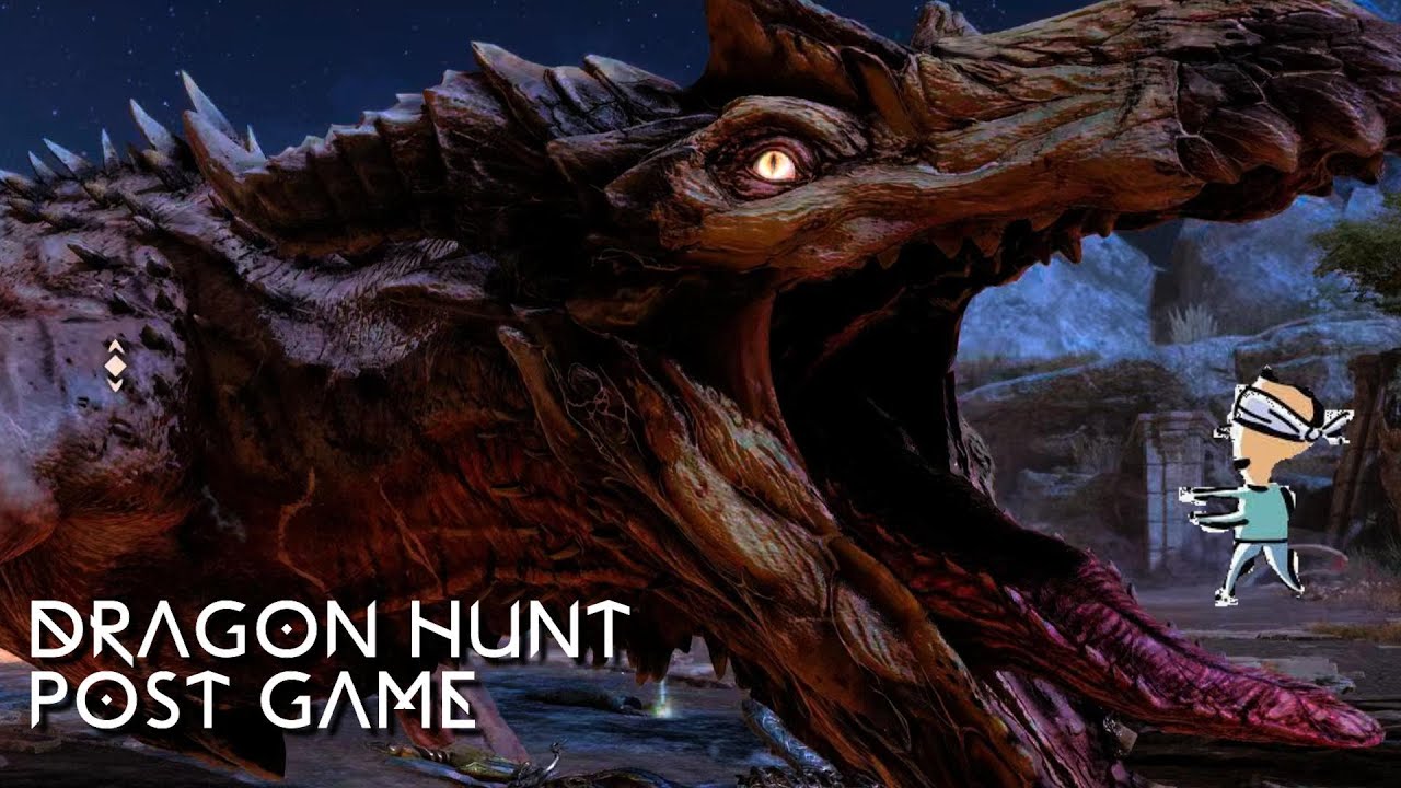 DRAGON HUNT in GOD OF WAR RAGNAROK POST GAME - How The Blind Guy Plays ...