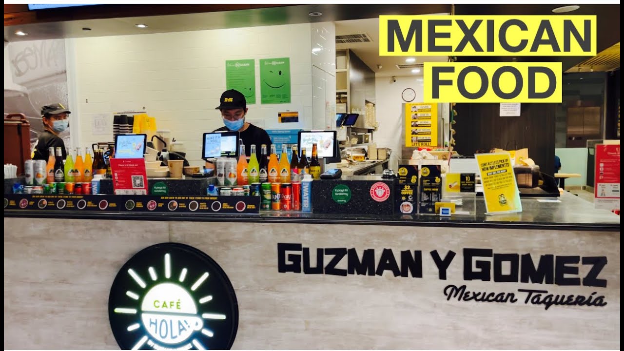 Mexican Food - Guzman y Gomez Tacos and Burrito - YouTube