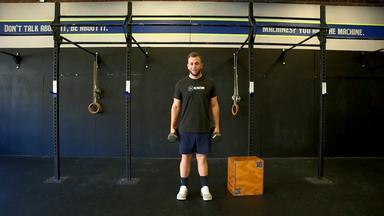 Dumbbell Bicep Curl Tutorial - YouTube