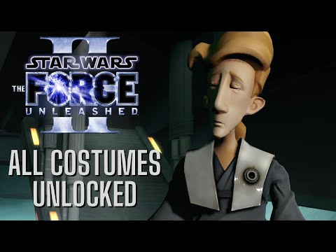 All Costumes in Star Wars: The Force Unleashed II - PC - YouTube
