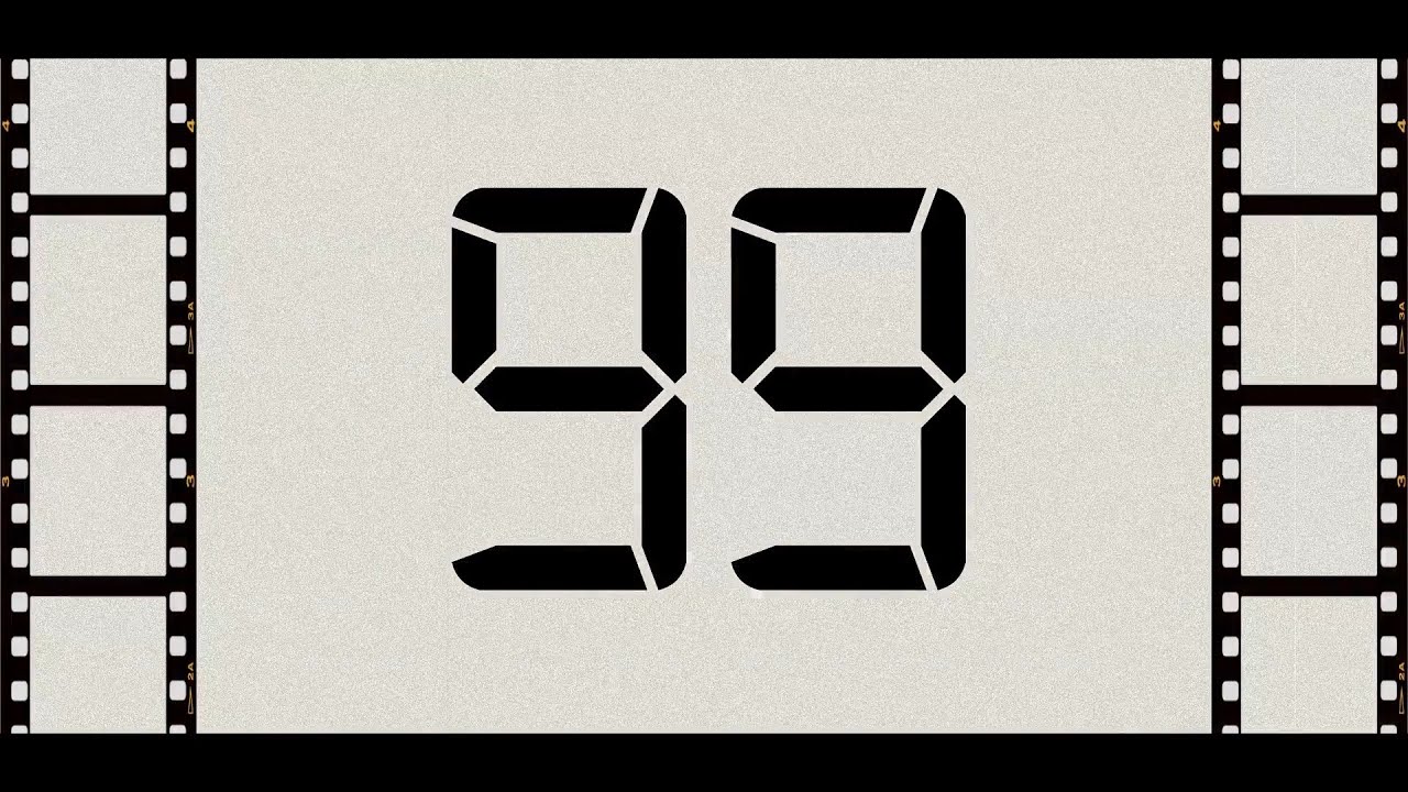 Countdown from 99 to 0 (Retro) - YouTube
