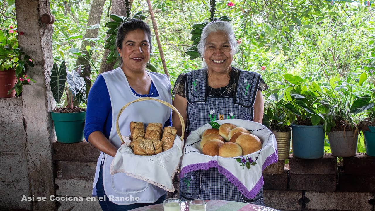 PAN INTEGRAL RELLENO DE HIGO Así se Cocina en el Rancho - YouTube