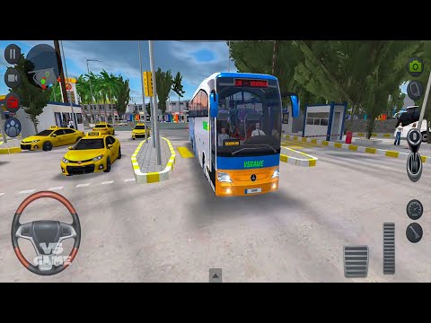 Mercedes Benz Travego 17 SHD Bus Departure From Muğla - Bus Simulator Ultimate Gameplay