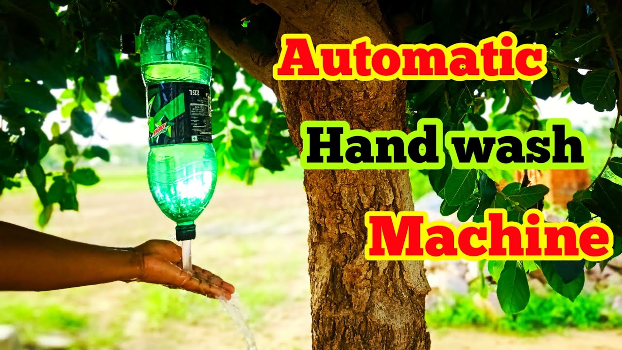 How To Make Automatic Hand Wash Machine || @Rj18Tech - YouTube