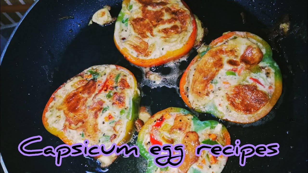 breakfast recipe | Capsicum egg recipes @ZOYACUISINE - YouTube
