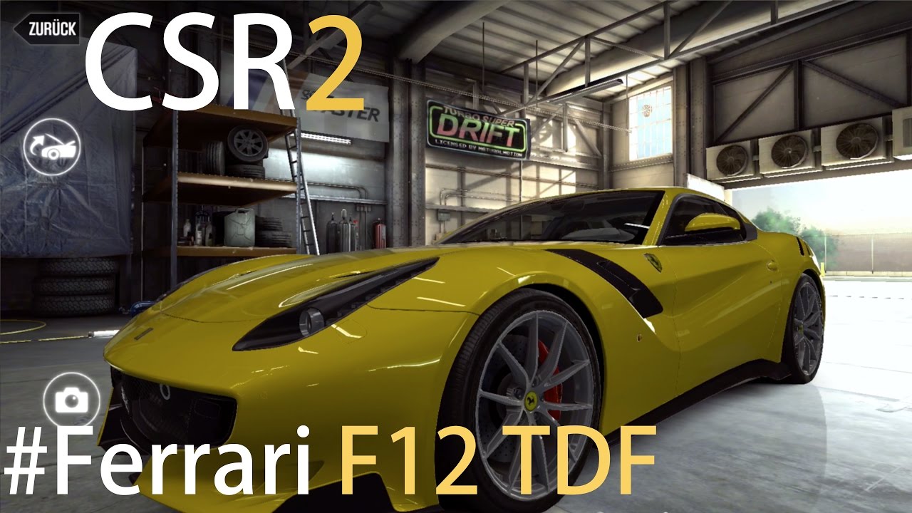 CSR 2 [Ferrari F12 TDF] Let's Play CSR Racing 2 iOS Gameplay [1080p ...