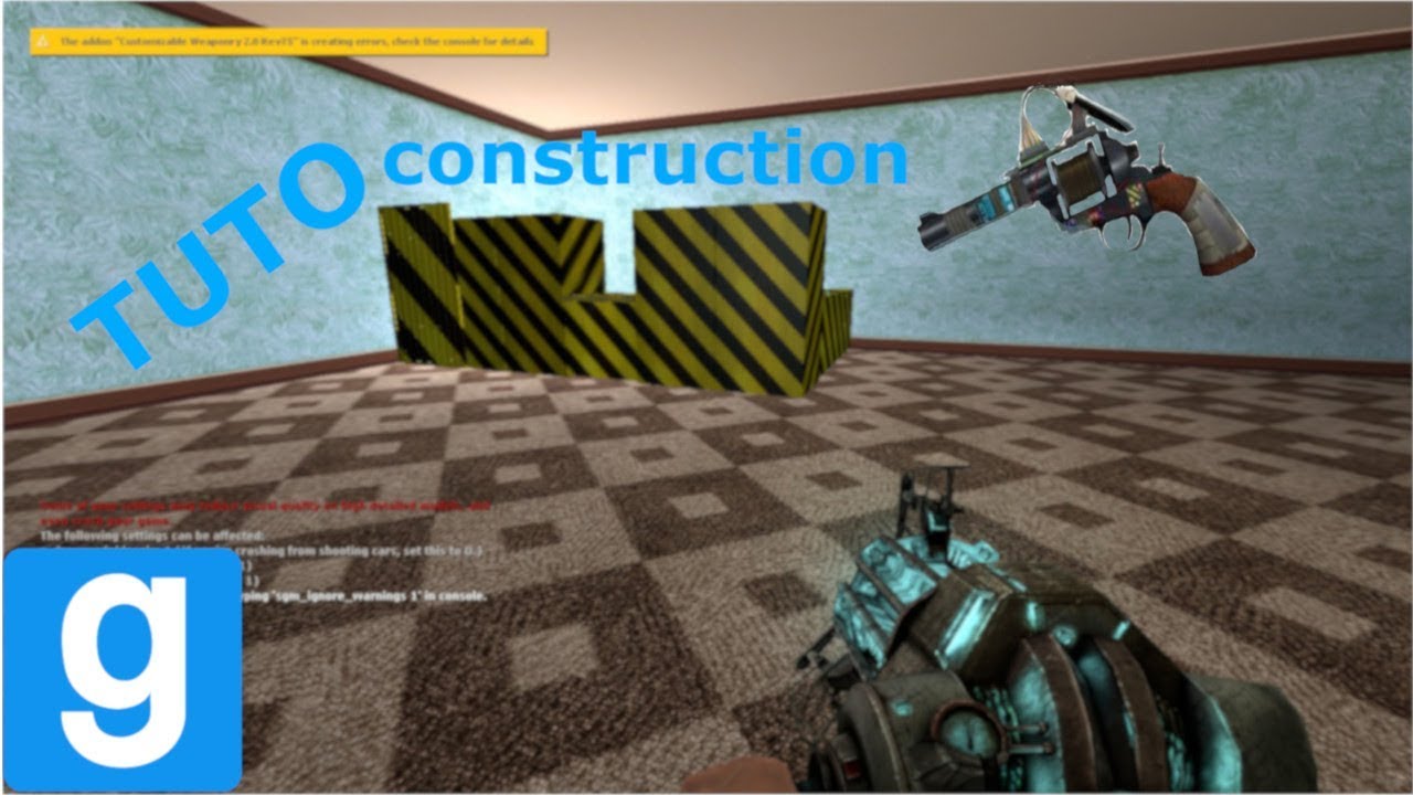 TUTO CONSTRUCTION GMOD ! LES BASES ! - YouTube