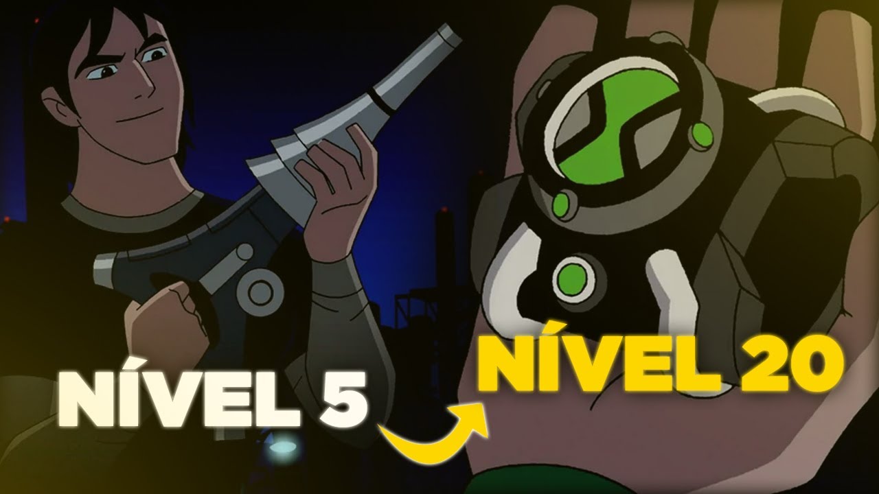 TODOS OS NÍVEIS DE TECNOLOGIA CONHECIDOS EM BEN 10! - YouTube