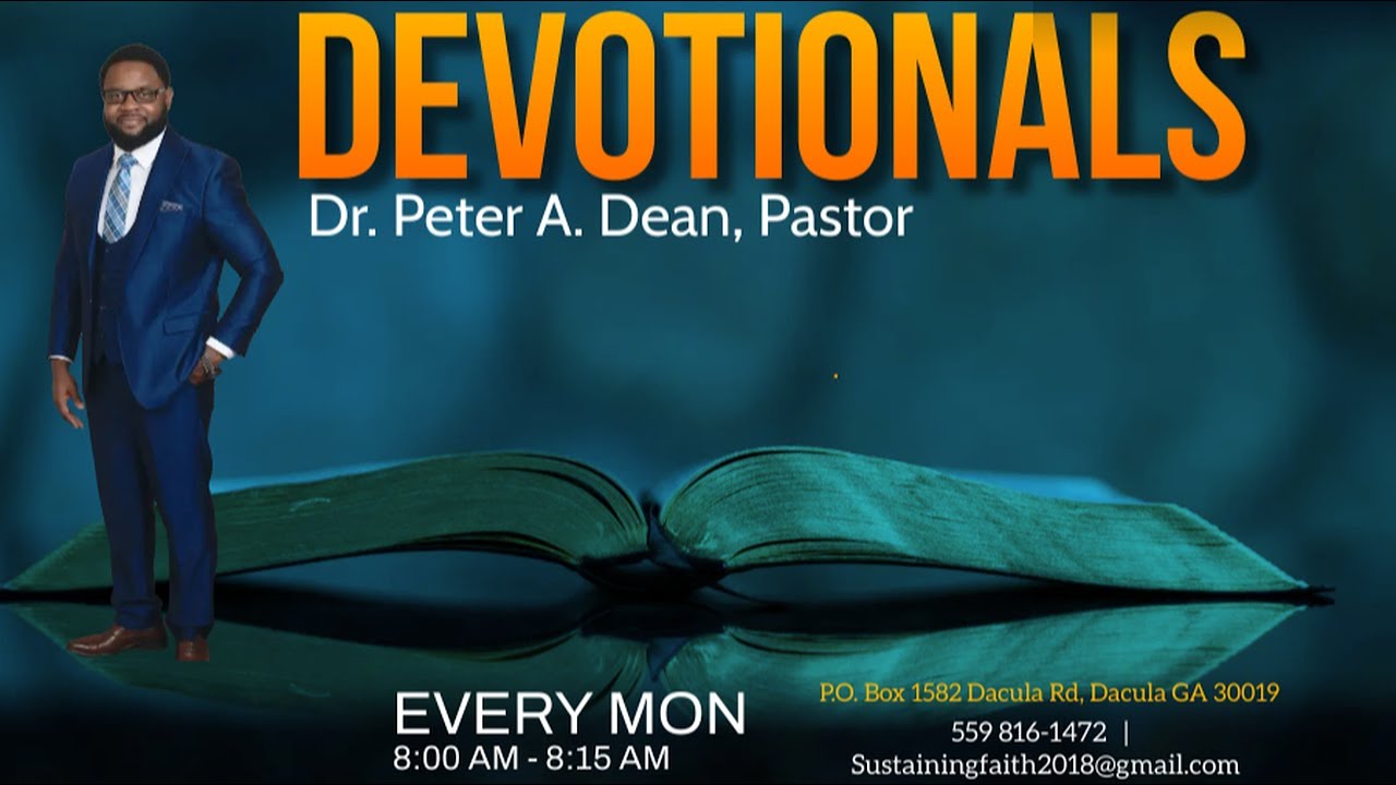 Monday Morning Devotion - YouTube