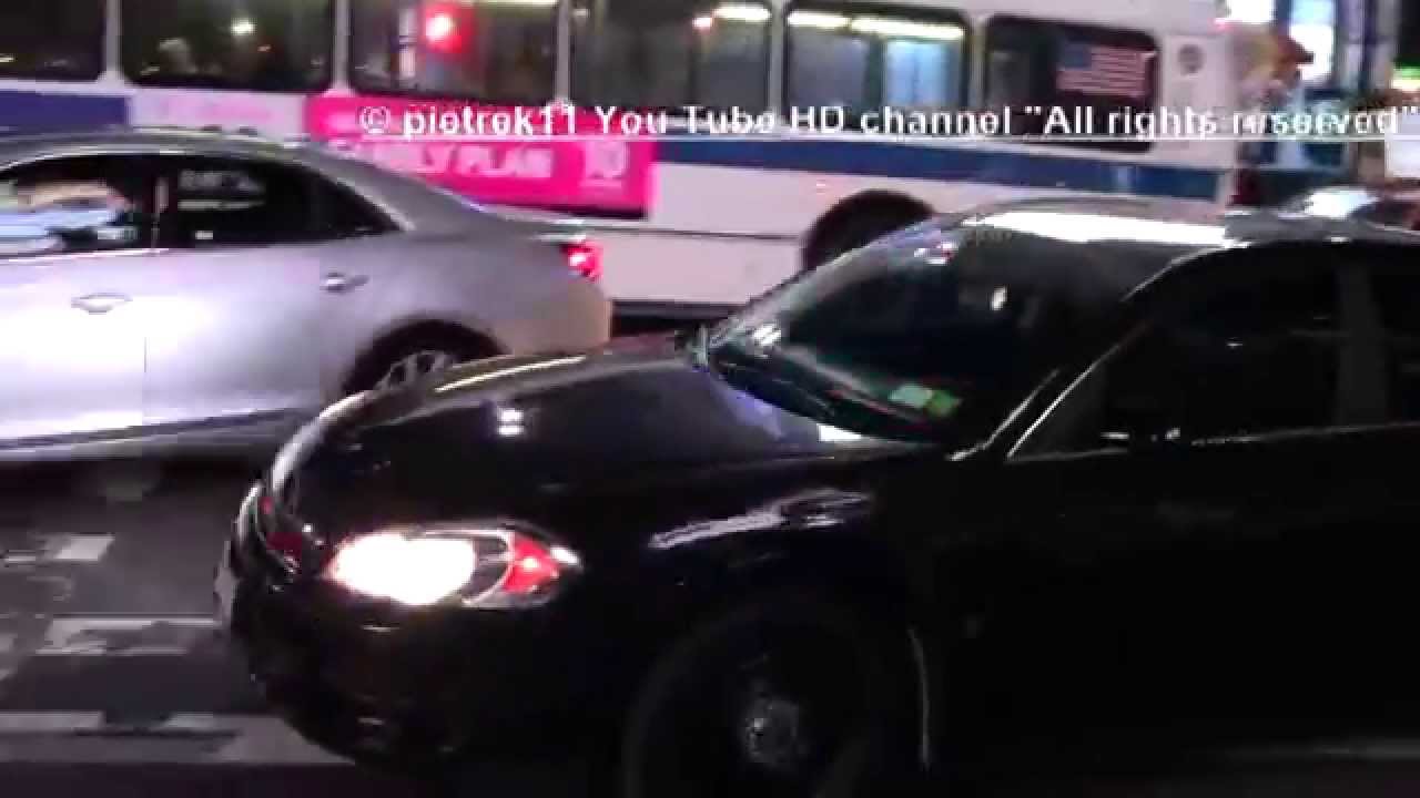 NYPD responding undercover police car New York 2014 HD © - YouTube