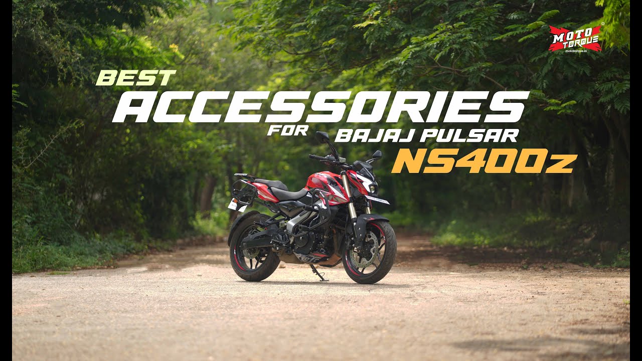 BEST ACCESSORIES FOR BAJAJ PULSAR NS400z - YouTube