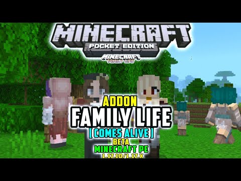 Family Life Addon V1.1 [Comes Alive Mod] Addon Para Minecraft PE 1.17. ...