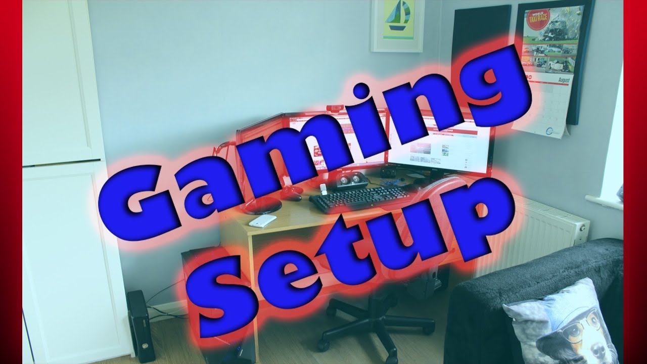 Cool Gaming Setup Tour 2015 - YouTube