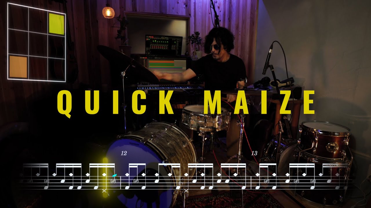 Drum Transcription // Happy Imaeda - Quick Maize - YouTube