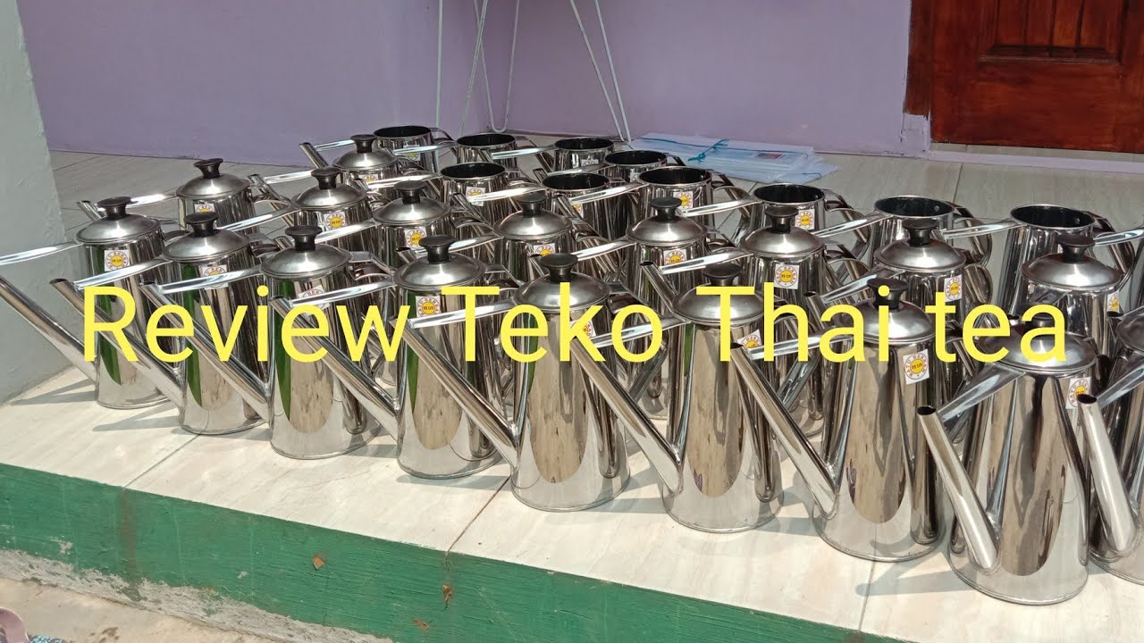 Ngereview Teko thai tea - YouTube