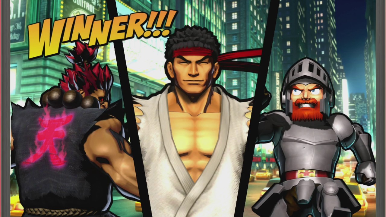 Ultimate Marvel VS Capcom 3 Arcade Mode Ryu Akuma Arthur PlayStation 4 ...