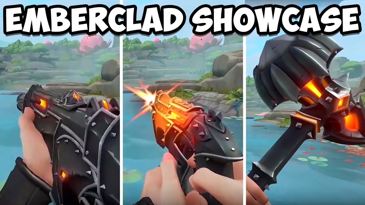 *NEW* Emberclad Bundle In Game Showcase┃VALORANT - YouTube