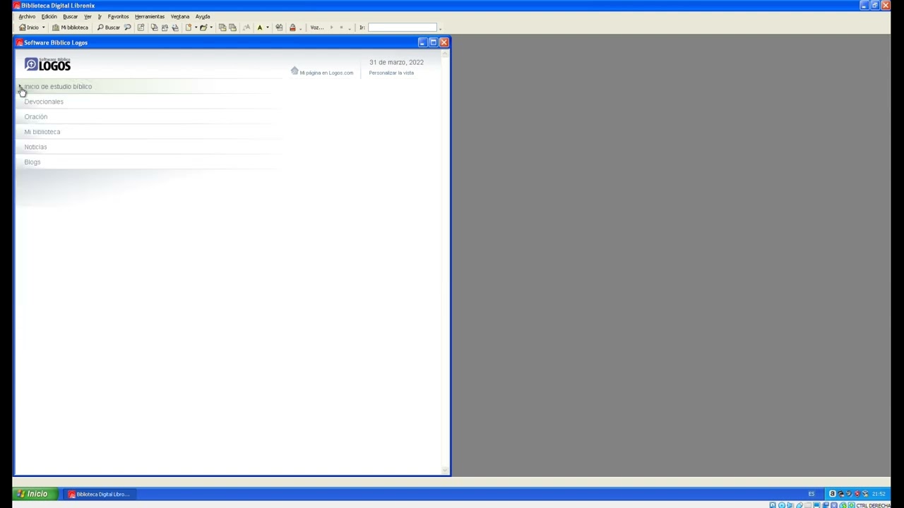 Abrir la App Biblioteca Libronix #Paso2 Software Bíblico - Abdiel T y ...