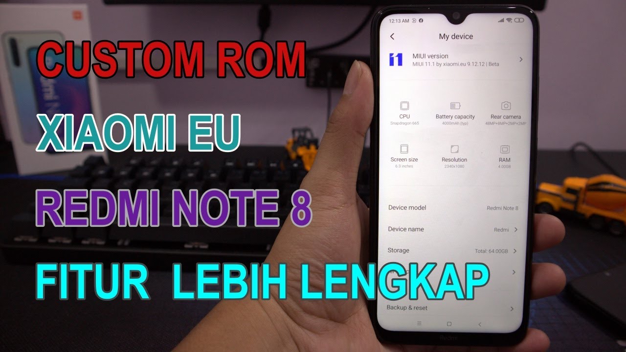 Custom ROM Xiaomi EU MIUI 11 Redmi Note 8 Ada Fitur Yang Kalian Cari ...