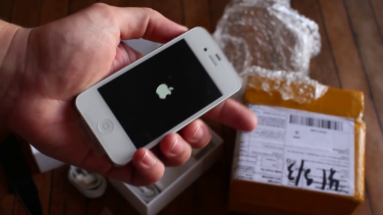 iPhone 4s с AliExpress (распаковка и обзор) - YouTube