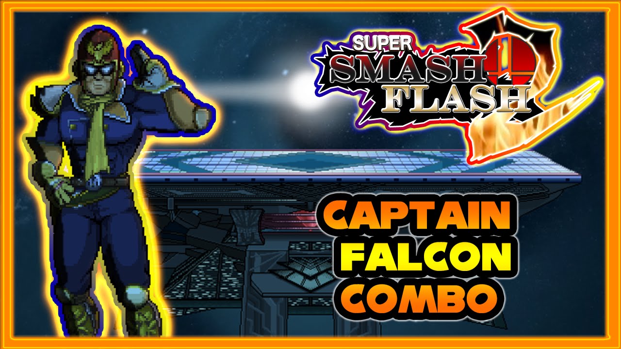 Super Smash Flash 2 Captain Falcon Combo - YouTube