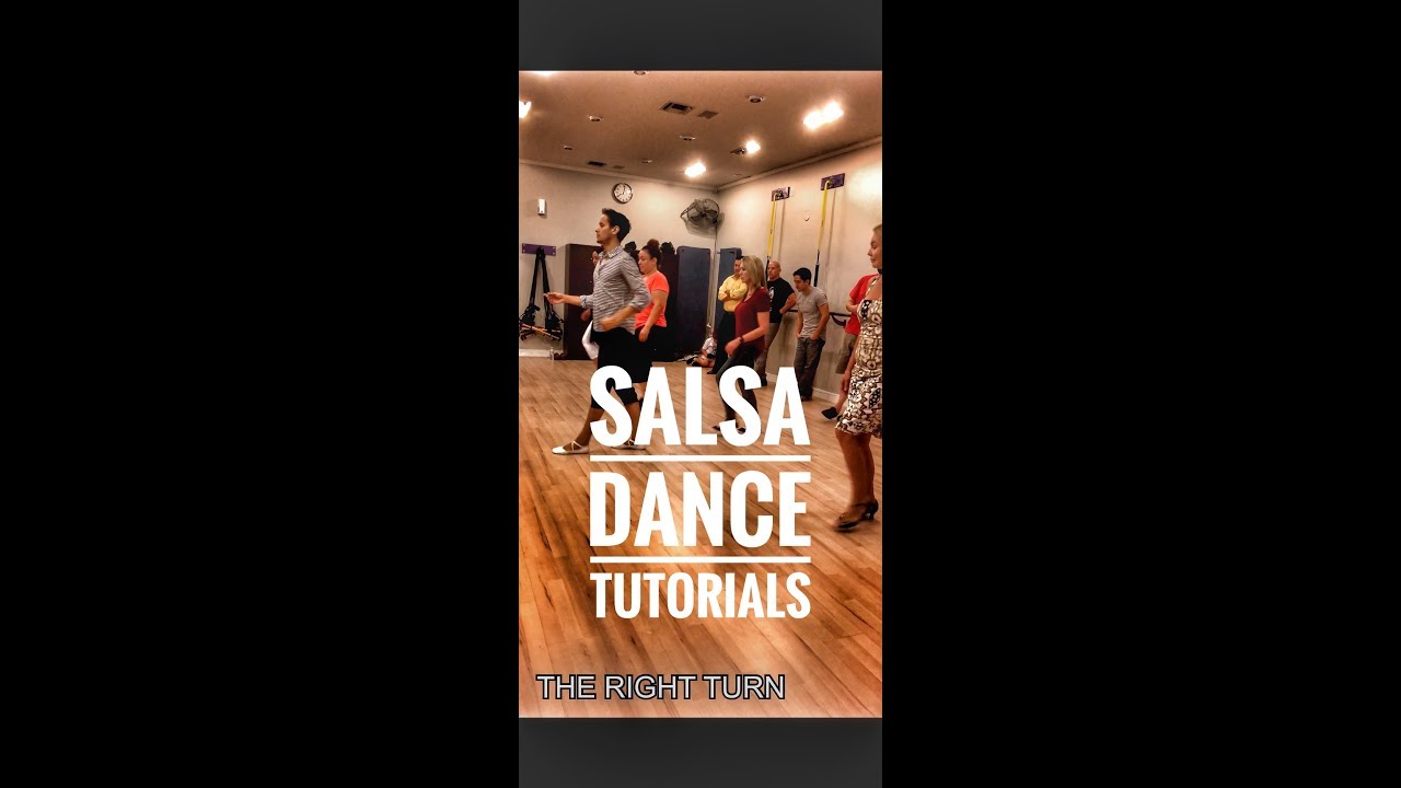 Salsa Dance Tutorial: Right Turn - YouTube