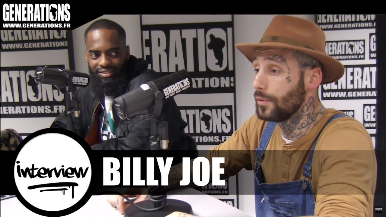 Billy Joe - Interview (Live des studios de Generations) - YouTube