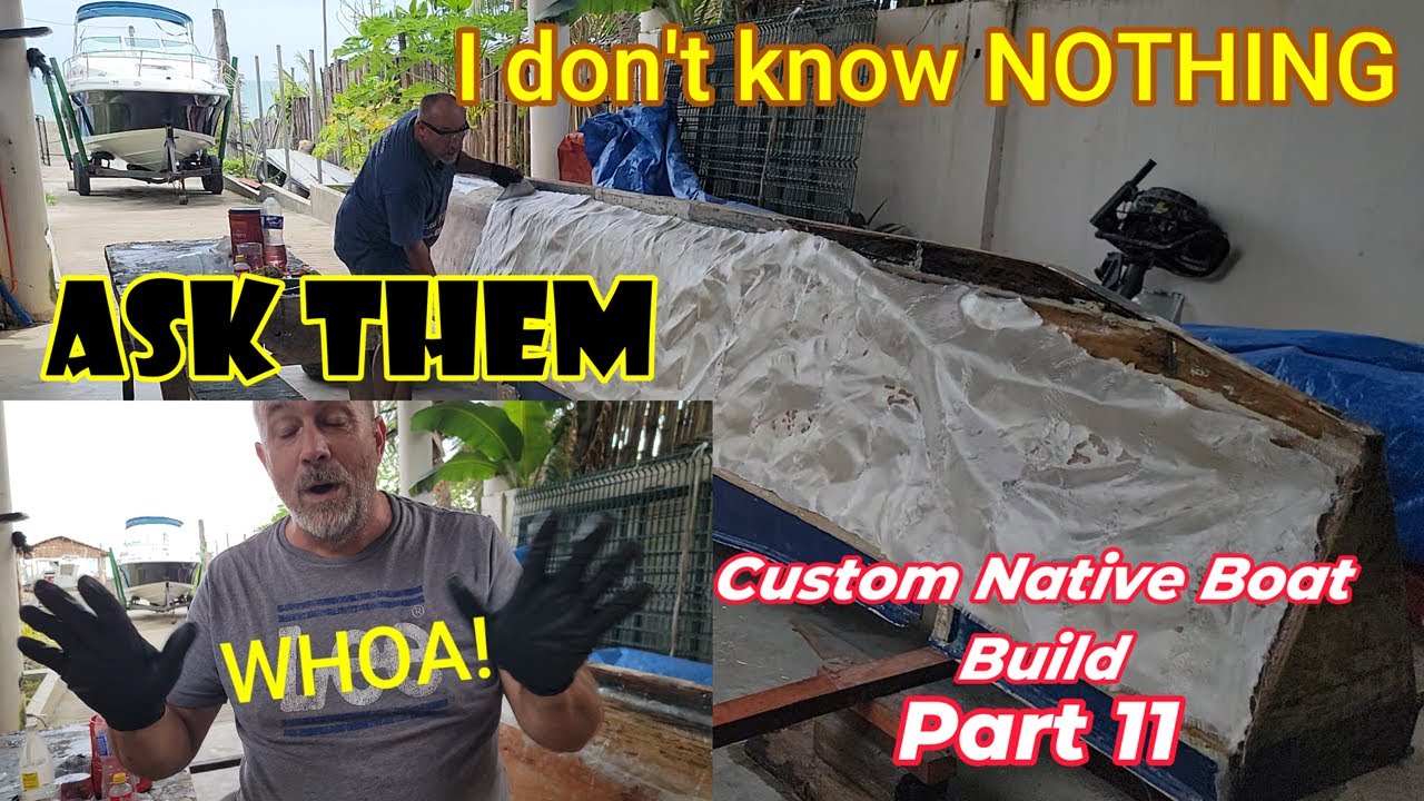 Building a Custom Bangka Part 11 It's GLASSED and MY History with ...