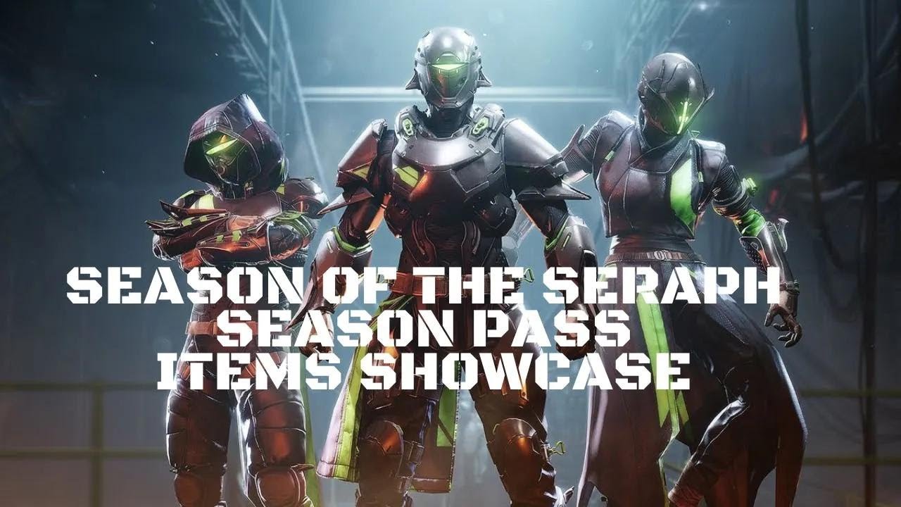 Destiny 2 Season of the Seraph Season Pass Items Showcase - YouTube