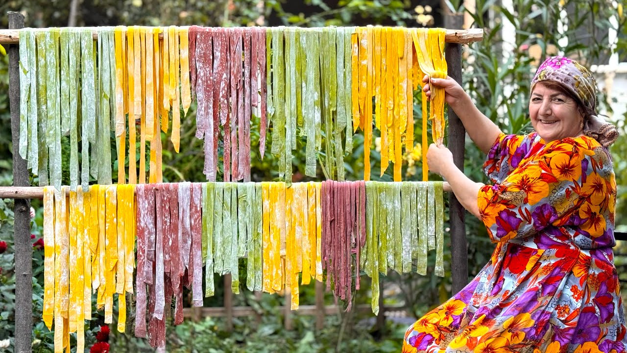 Grandma's Secret Homemade Colorful Pasta Recipe: You Don't Have to Buy ...