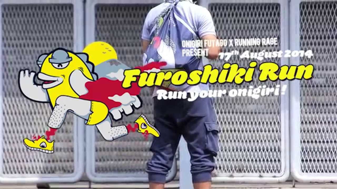 Tutorial Furoshiki - Back Pack [Furoshiki Run] - YouTube