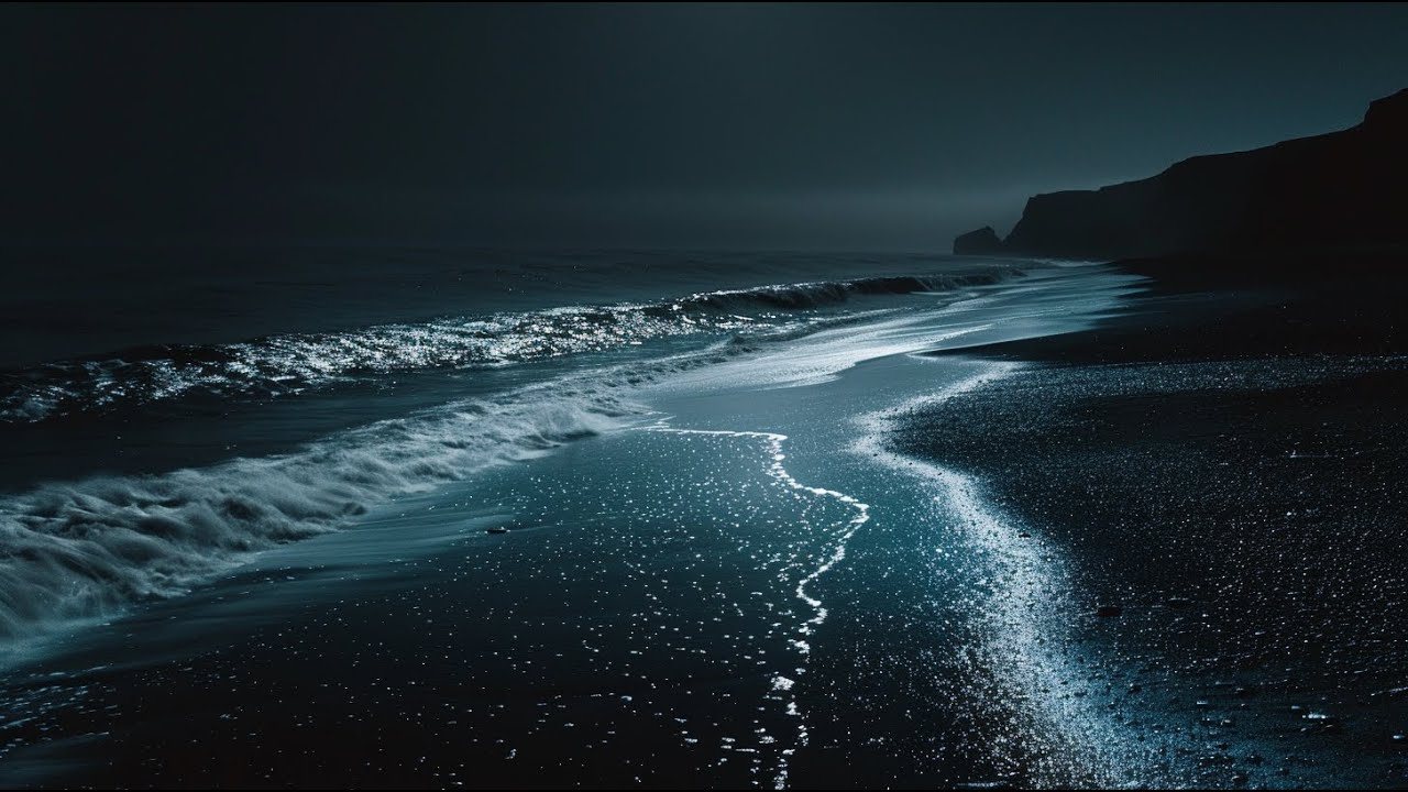 Sleep Better with Soothing Ocean Waves | Relaxing Night Ocean Sounds ...