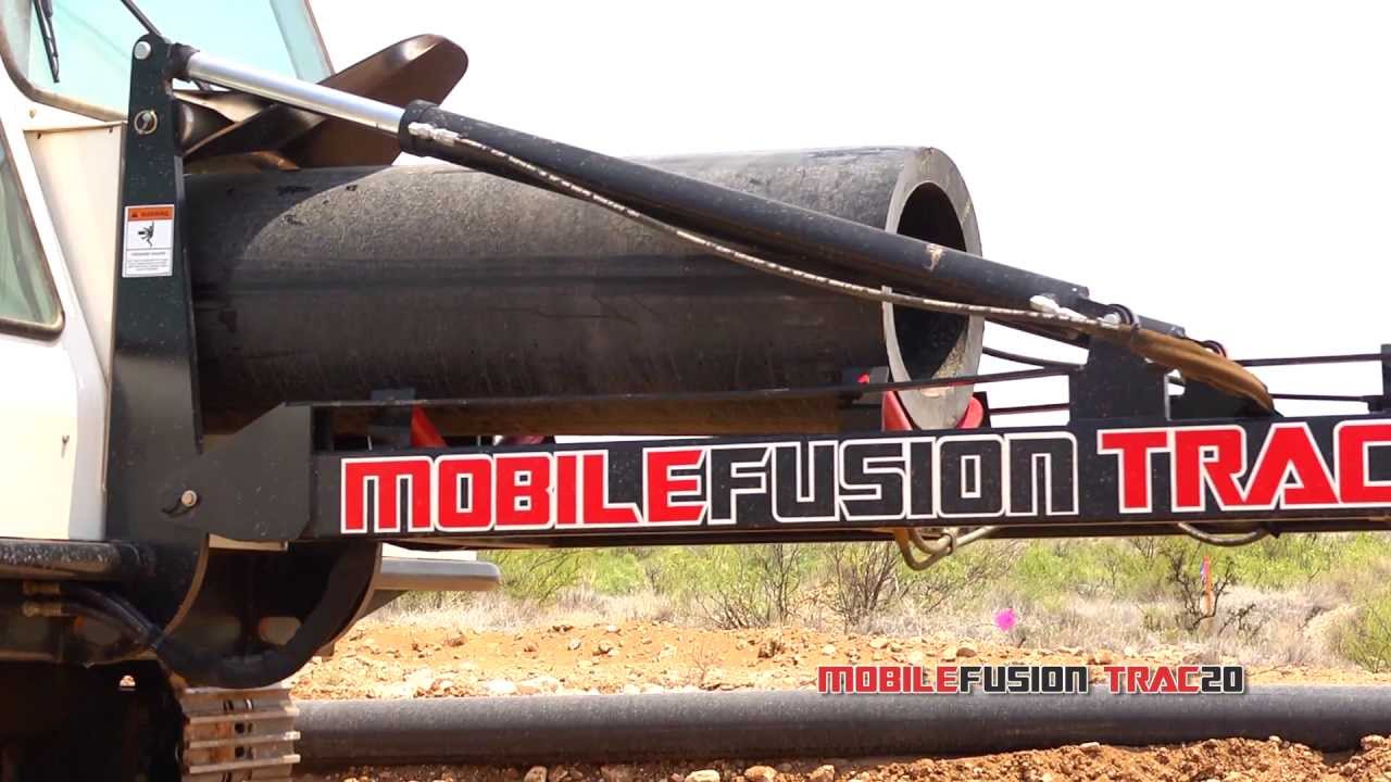Fast Fusion - Mobile Automated Polyethylene Pipe Fusion - YouTube
