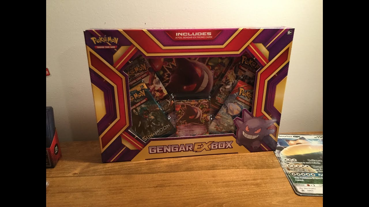 Gengar EX Collection Box - YouTube