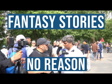 Mature Muslim with Childish Defence of Islam Panics And Runs Away | Arul Velusamy | Speakers' Corner