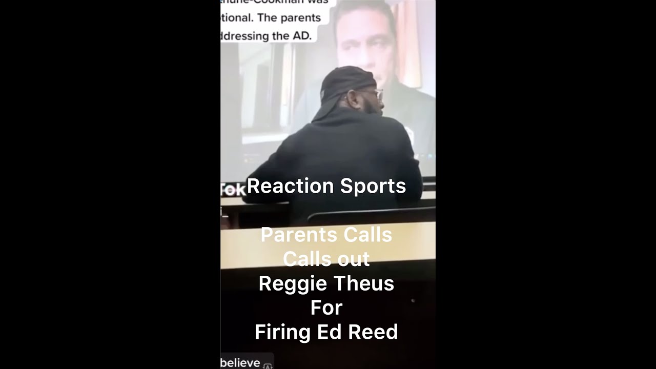 BCU parents confront the Athletic Director for firing Ed Reed - YouTube