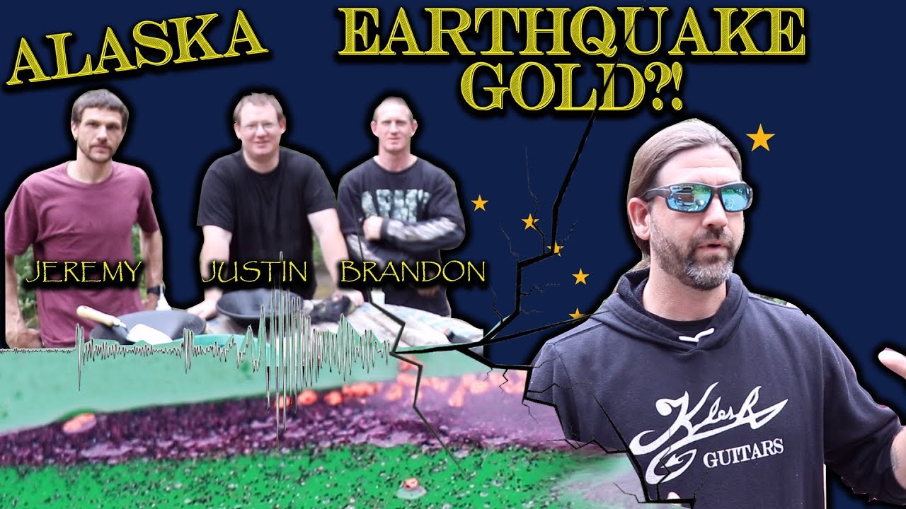EARTHQUAKE ZONE Gold Prospecting - Juneau, Alaska - YouTube