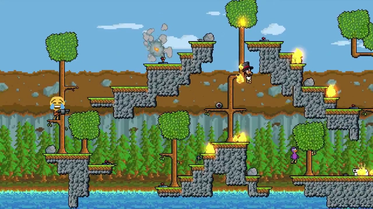 Duck Game With Captions - 8 Player Mod Madness - YouTube
