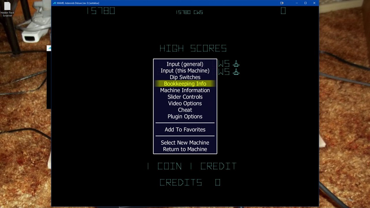 Asteroids Deluxe (MAME) - YouTube
