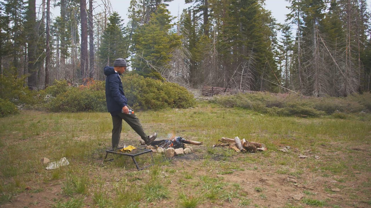 Free Dispersed Camping Solo Car Camp In Chicago Stump in Sequoia ...