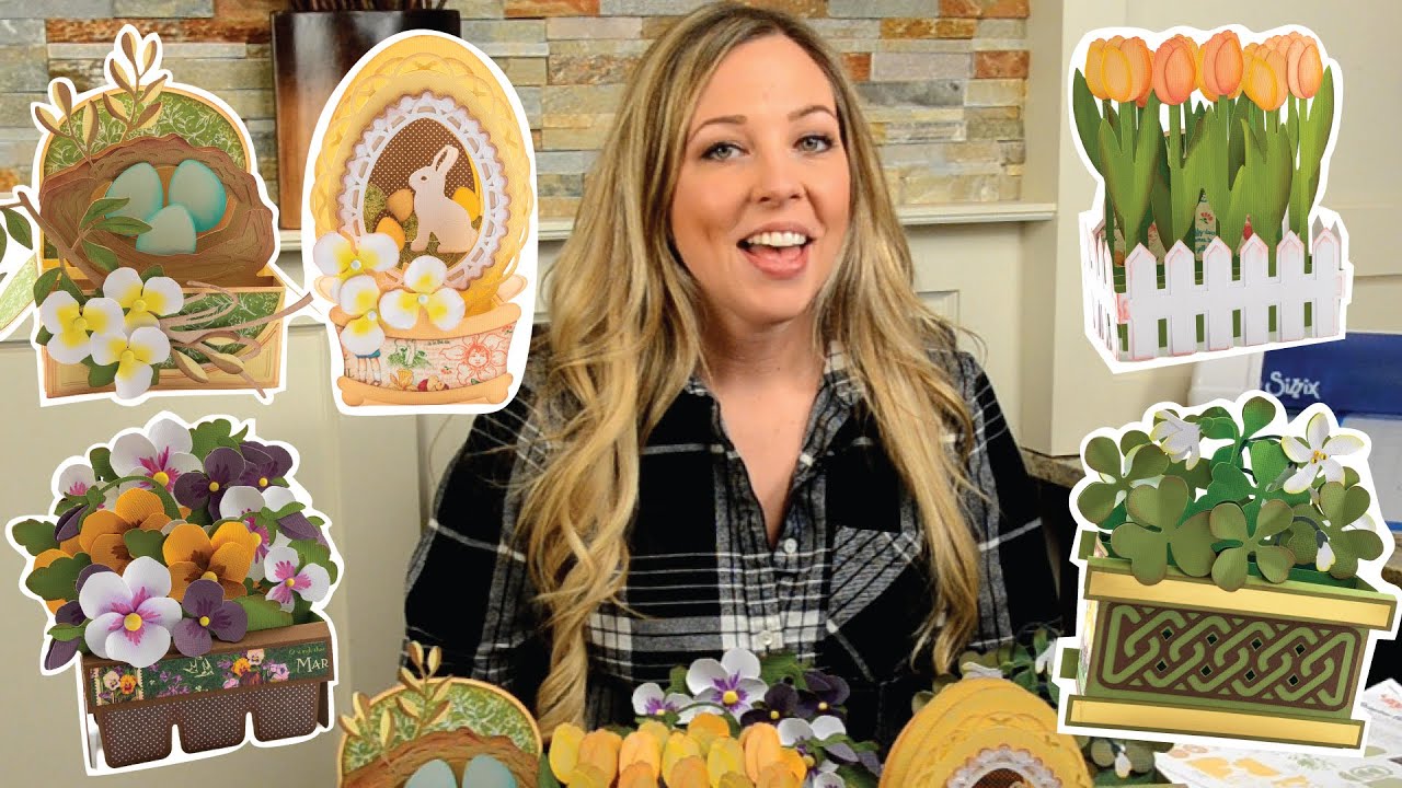 Springtime Box Cards Assembly Tutorial - YouTube
