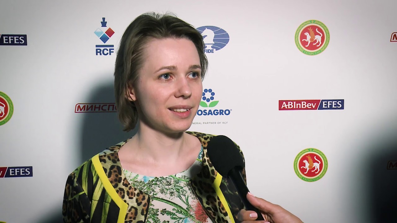 2019 Women's Candidates. Round 4. Interview with Mariya Muzychuk. - YouTube
